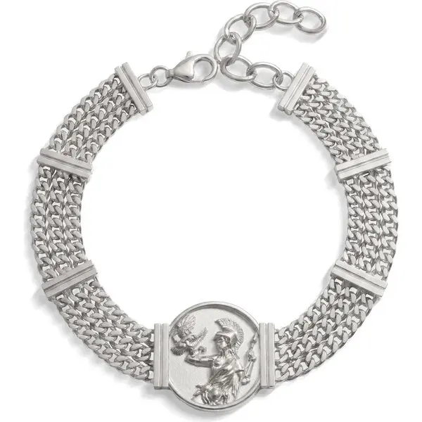 AWE INSPIRED Spellbound Sterling Silver Athena Chain Bracelet