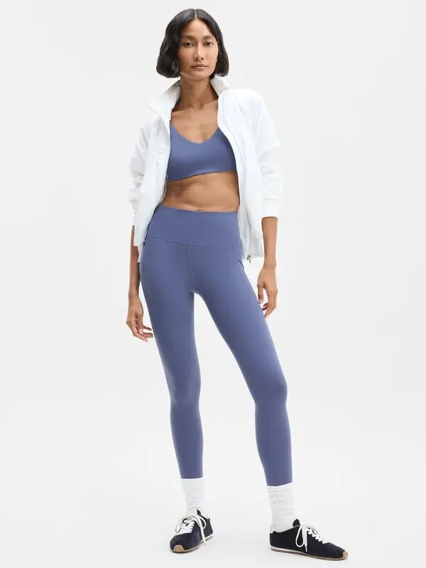 Athleta Salutation Stash High Rise Legging - Sail