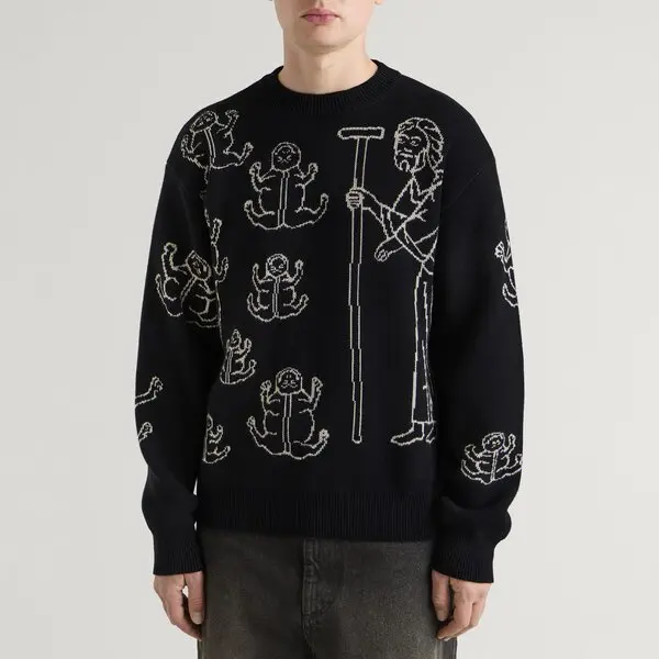 HERESY Frogs! Knit Jumper