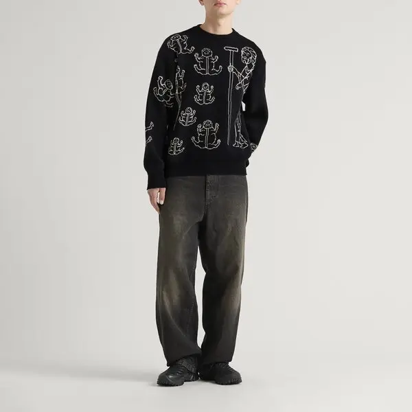 HERESY Frogs! Knit Jumper