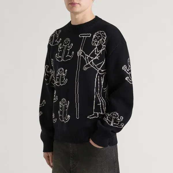 HERESY Frogs! Knit Jumper