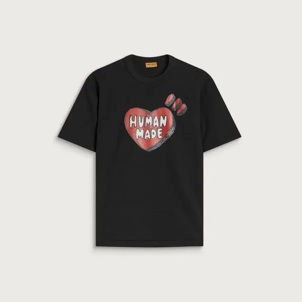 HUMAN MADE Heart Sketch Logo T-shirt