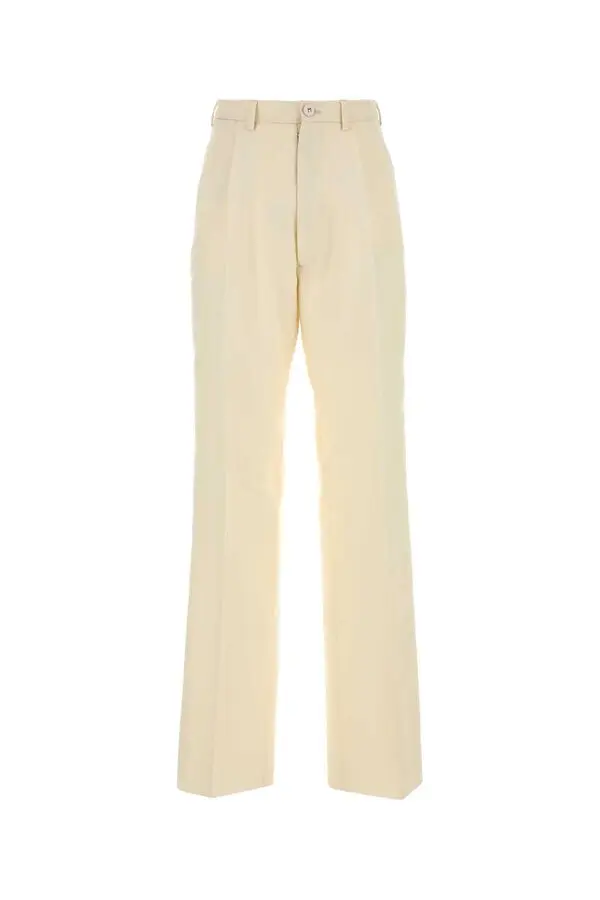 MAISON MARGIELA Cream Mohair Blend Pant