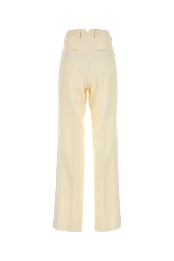 MAISON MARGIELA Cream Mohair Blend Pant