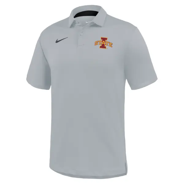 Nike Iowa State Tour Dri-fit College Polo - Grey
