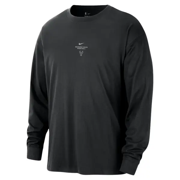 Nike Milwaukee Bucks Standard Issue Basketball Long-sleeve Top