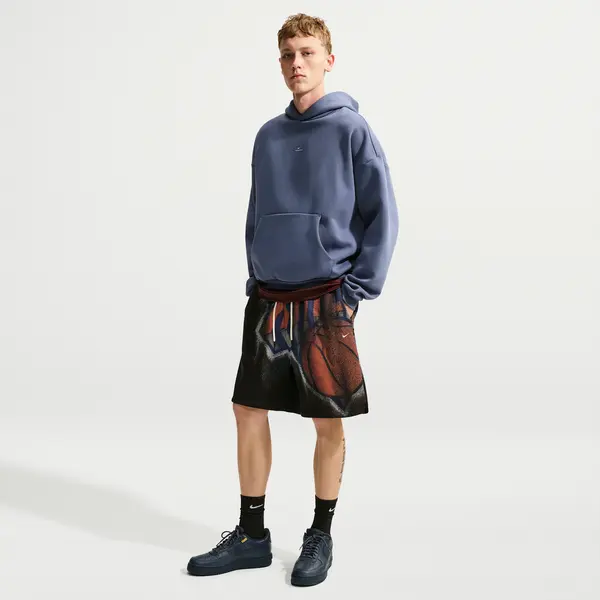 Nike New York Knicks Standard Issue Fleece Basketball Shorts - Black