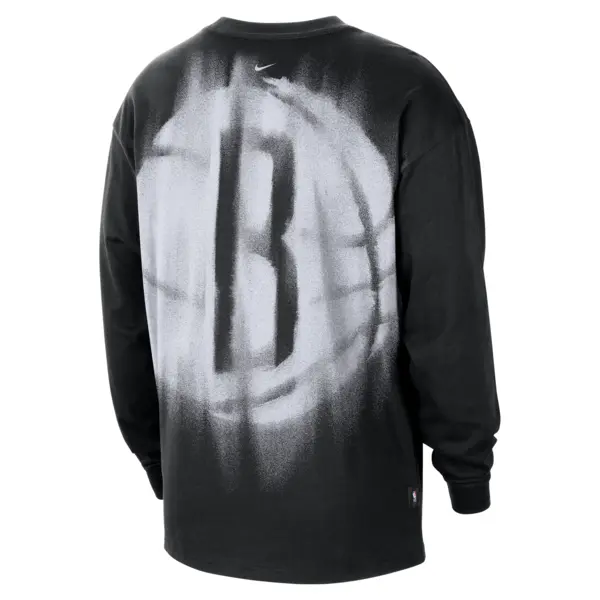 Nike Brooklyn Nets Standard Issue Basketball Long-sleeve Top