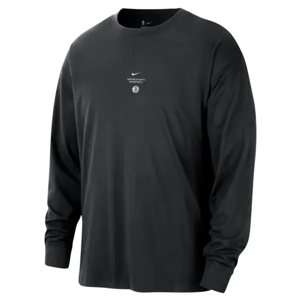 Nike Brooklyn Nets Standard Issue Basketball Long-sleeve Top