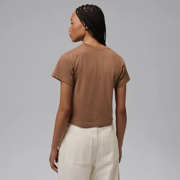 JORDAN Brooklyn X Howard University Graphic Girlfriend T-shirt - Brown