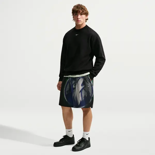 Nike Minnesota Timberwolves Standard Issue Fleece Basketball Shorts - Black