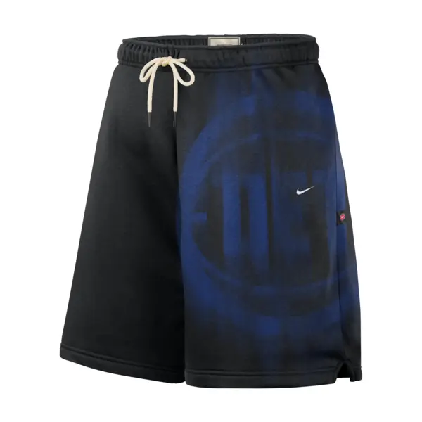 Nike Detroit Pistons Standard Issue Fleece Basketball Shorts - Black