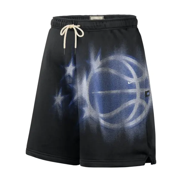 Nike Orlando Magic Standard Issue Fleece Basketball Shorts - Black