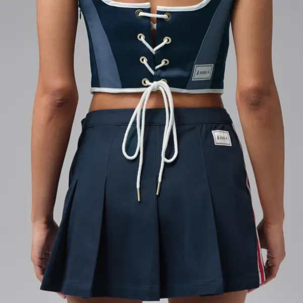 JORDAN Brooklyn X Howard University Pleated Skirt