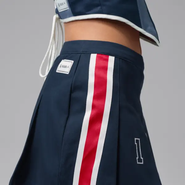 JORDAN Brooklyn X Howard University Pleated Skirt