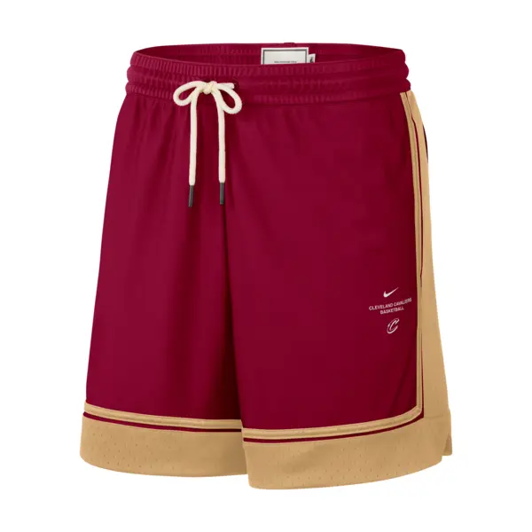 Nike Cleveland Cavaliers Standard Issue 6" Basketball Shorts - Red