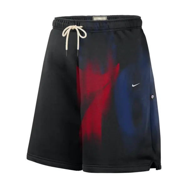 Nike Philadelphia 76ers Standard Issue Fleece Basketball Shorts - Black