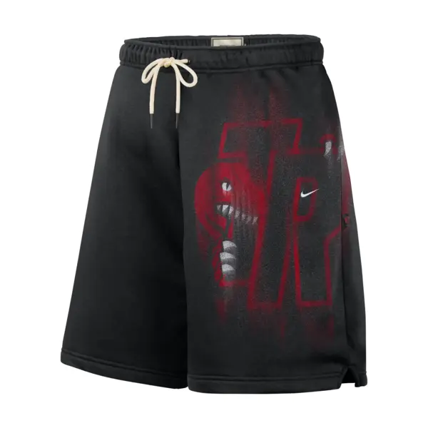 Nike Toronto Raptors Standard Issue Fleece Basketball Shorts - Black