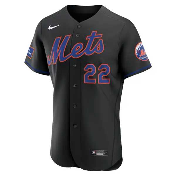 Nike Juan Soto New York Mets Mlb Authentic Jersey - Black