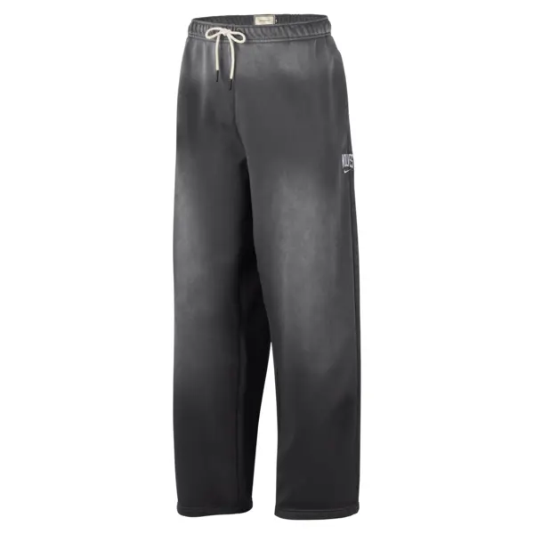 Nike Minnesota Timberwolves Standard Issue Therma-fit Fleece Basketball Pants - Grey