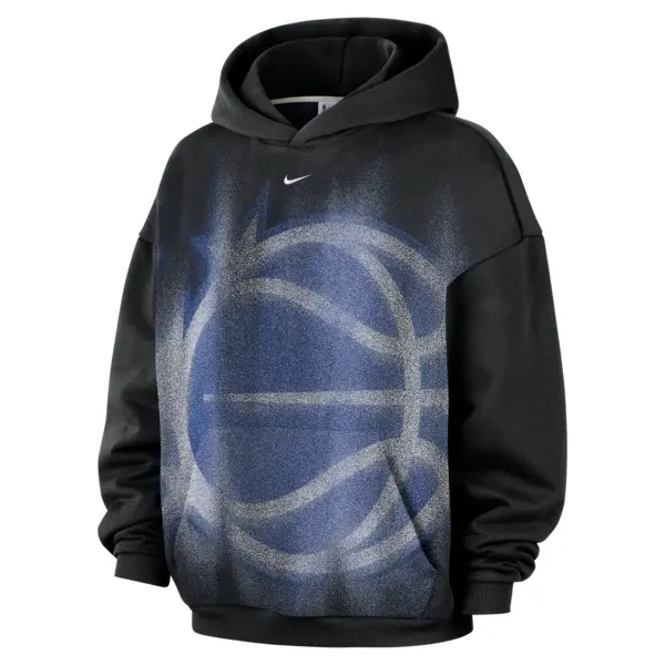 Nike Orlando Magic Standard Issue Nba Fleece Basketball Hoodie - Black