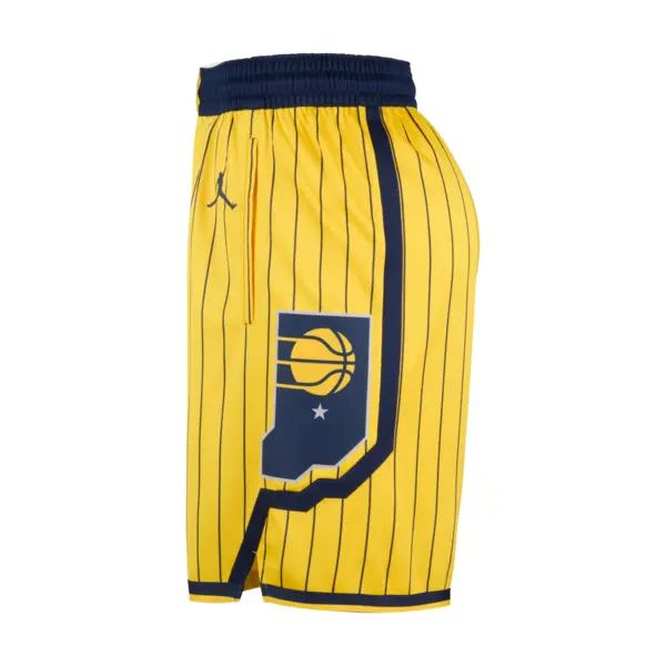 Nike Indiana Pacers Dri-fit Nba Swingman Shorts
