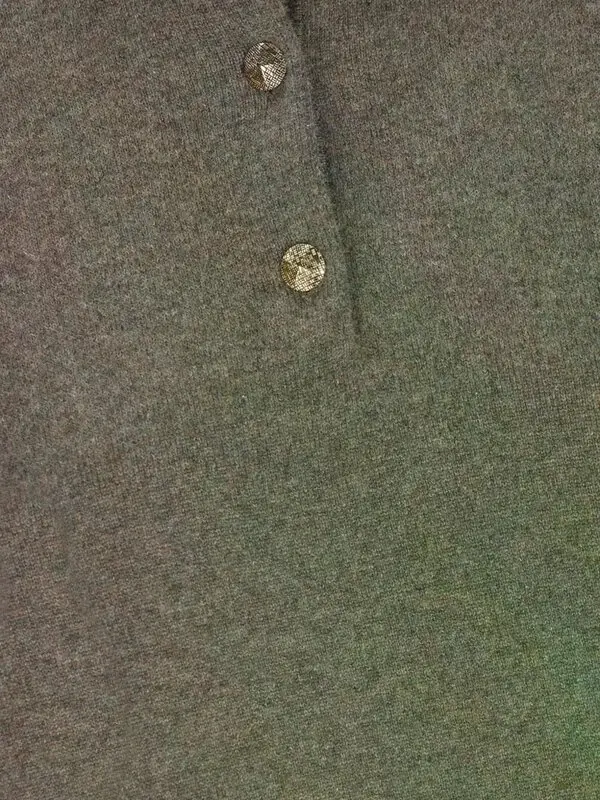 Loro Piana Classic Cashmere Polo Top