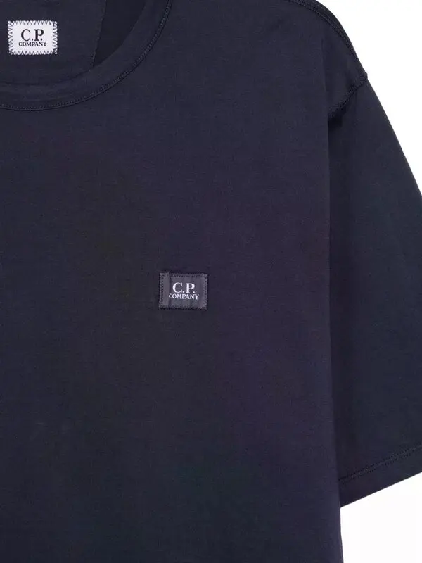 C.P. COMPANY Logo-patch T-shirt