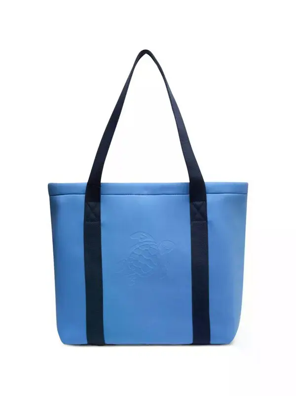 Vilebrequin Logo-embossed Neoprene Beach Bag - Blue