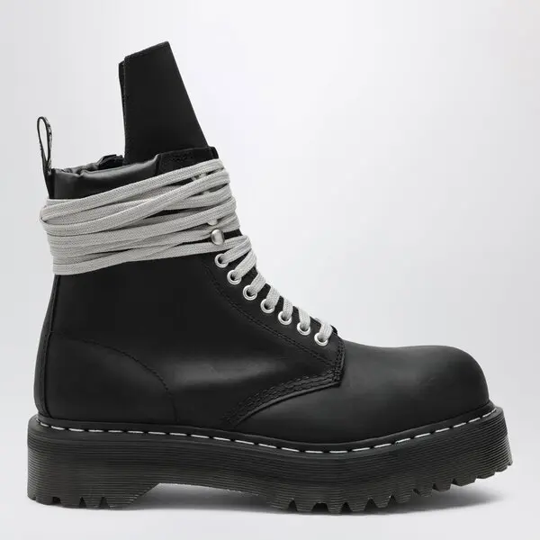 DR. MARTENS X RICK OWENS Quad Sole Steel Toe Boots