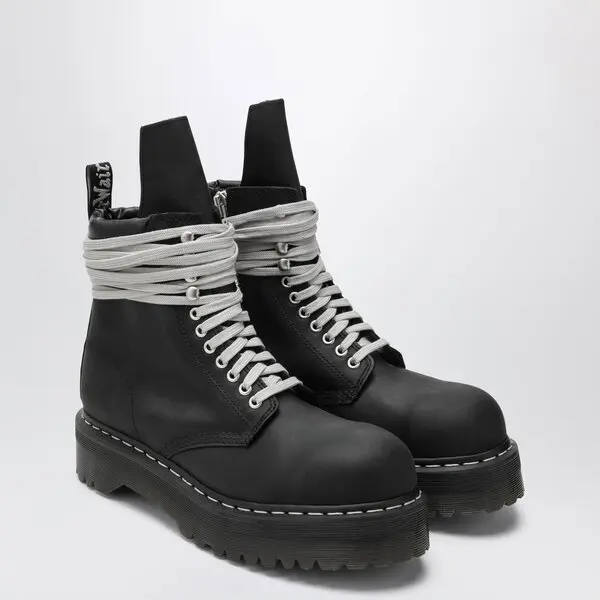 DR. MARTENS X RICK OWENS Quad Sole Steel Toe Boots