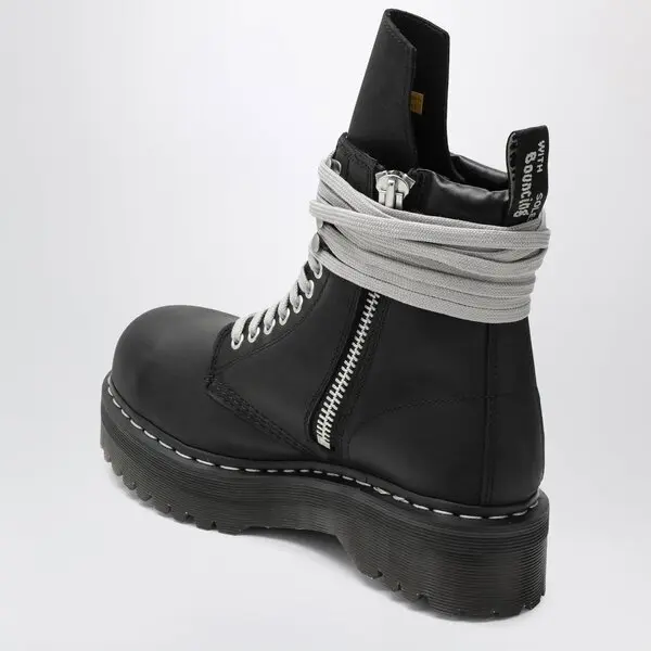 DR. MARTENS X RICK OWENS Quad Sole Steel Toe Boots