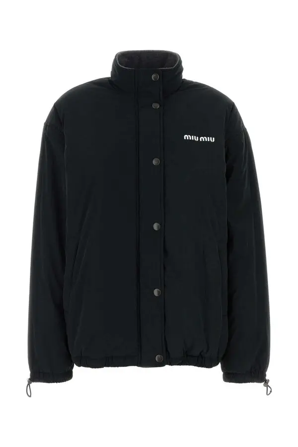 Miu Miu Polyester Padded Jacket - Black