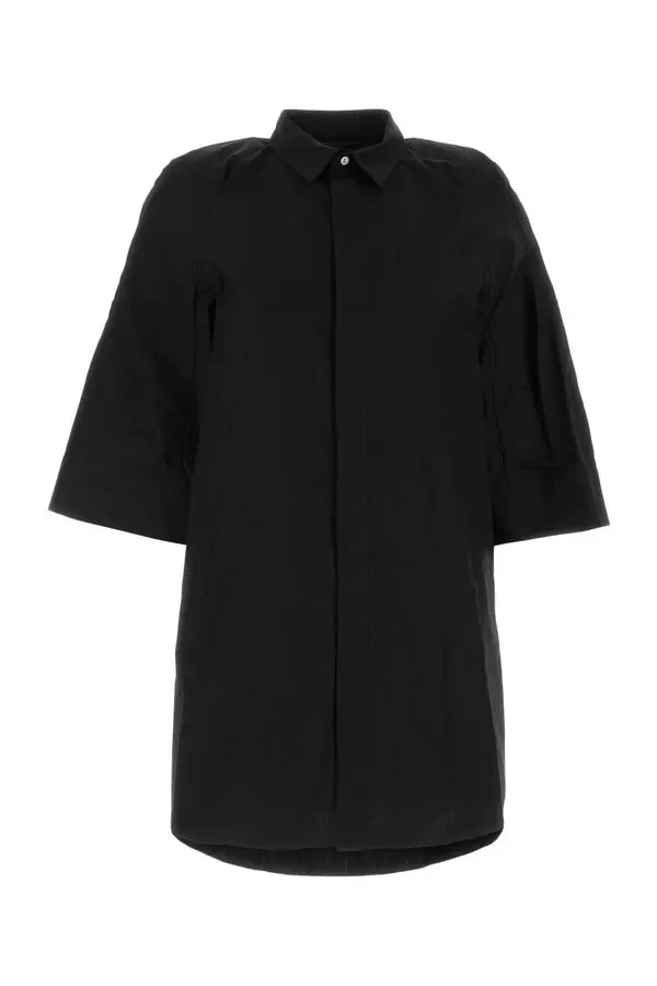 Sacai Poplin Shirt Dress