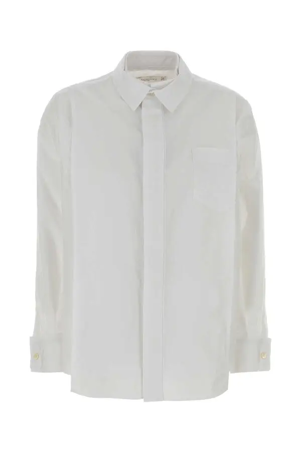 Sacai Poplin Shirt - White