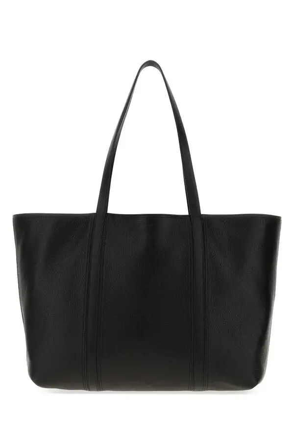 JIL SANDER Leather Foro Shopping Bag