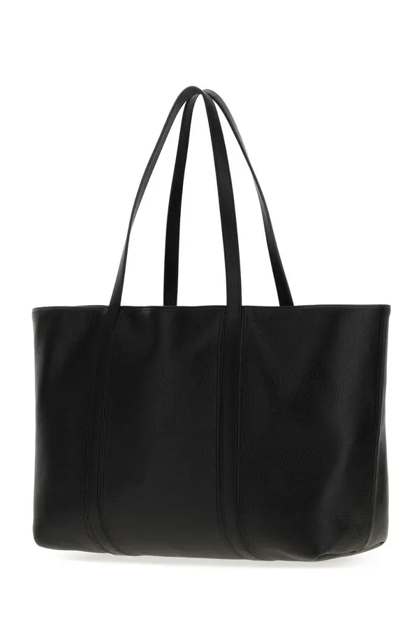 JIL SANDER Leather Foro Shopping Bag