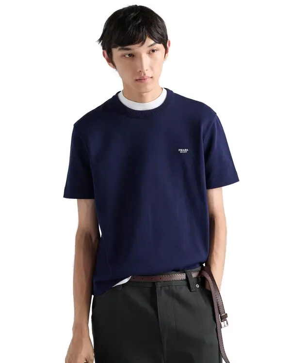 Prada Cotton Crew-neck Sweater