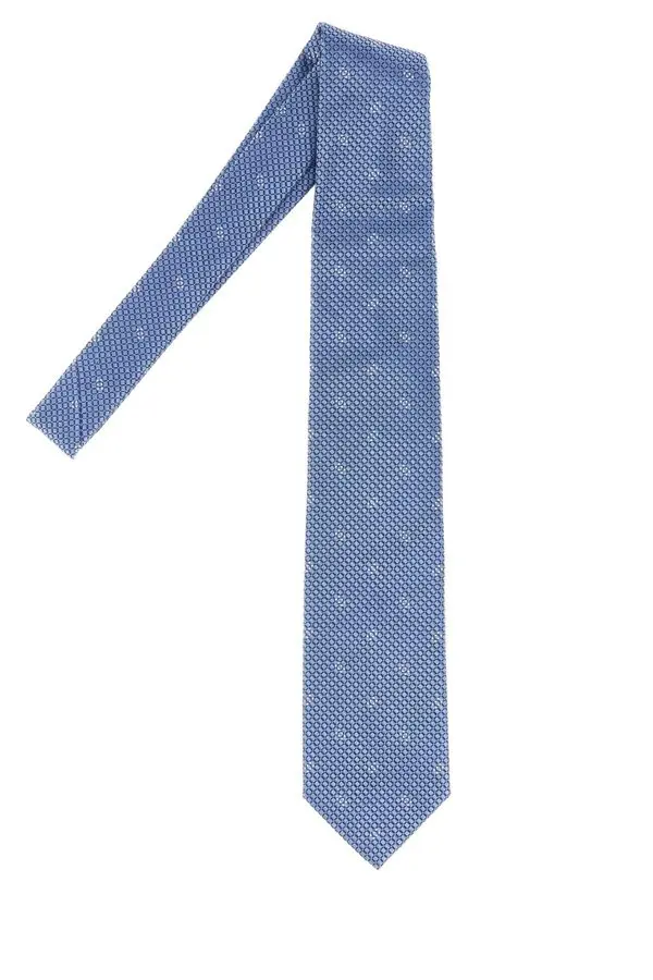 Brioni Embroidered Silk Tie