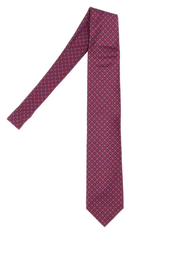 Brioni Embroidered Silk Tie
