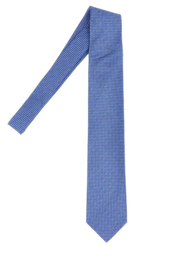 Brioni Embroidered Silk Tie