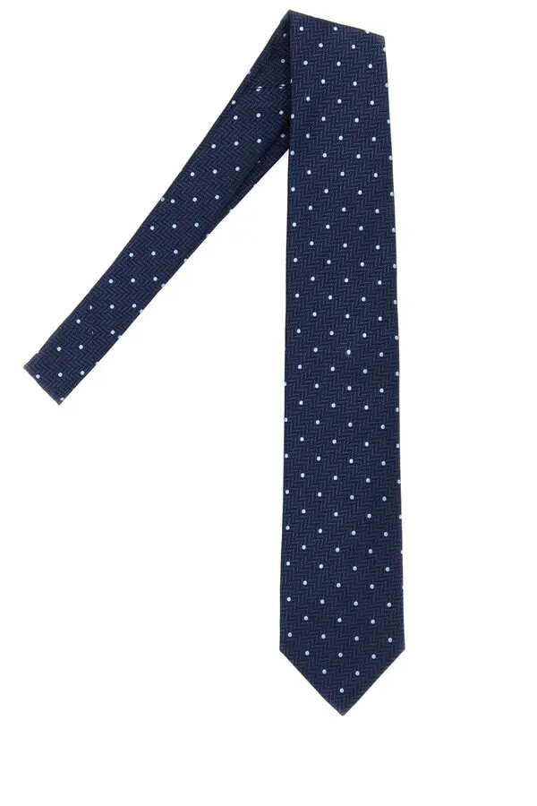 Brioni Embroidered Silk Tie