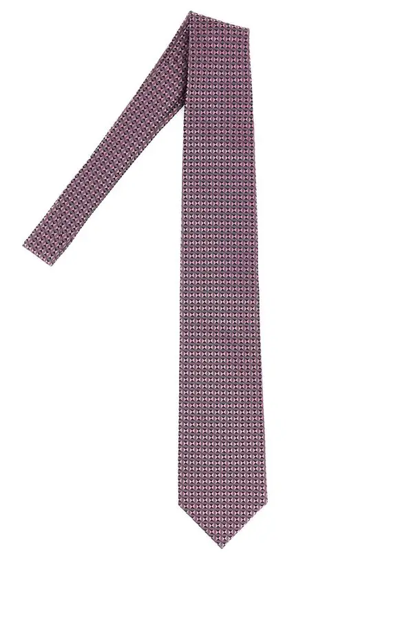 Brioni Embroidered Silk Tie