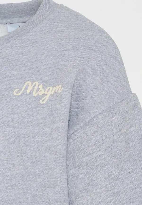 MSGM Double-layered Embroidered Sweatshirt