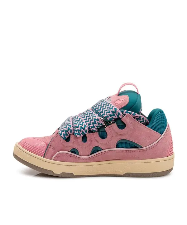 LANVIN Curb Lace-up Sneakers - No