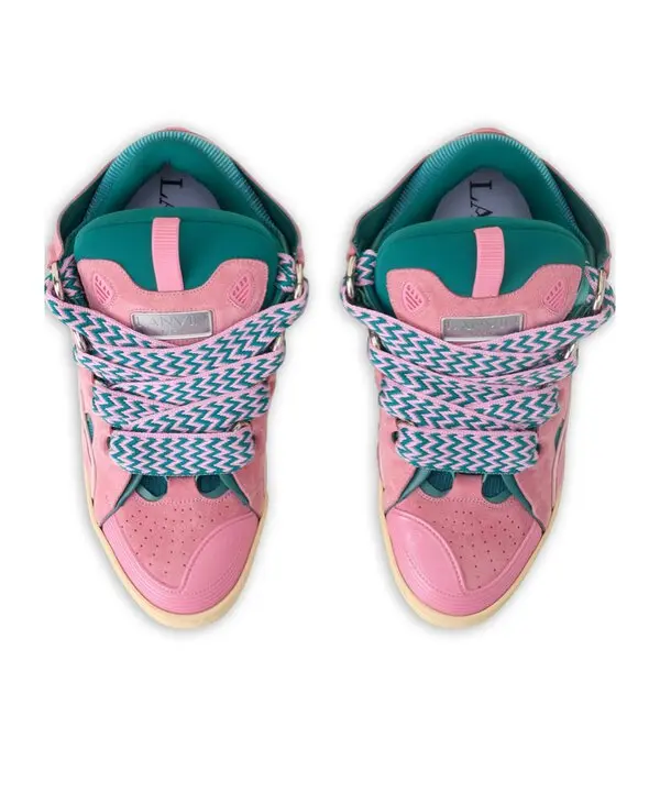 LANVIN Curb Lace-up Sneakers - No