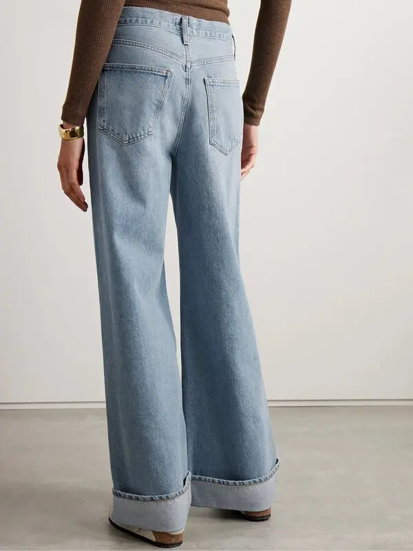 AGOLDE High-rise Wide-leg Jeans