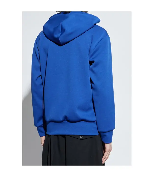 Play Comme Des Garcon Long Sleeve Sweatshirt - Blue