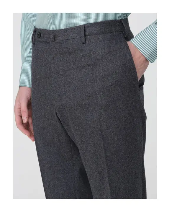 Incotex Pressed-pleat Wool Trousers