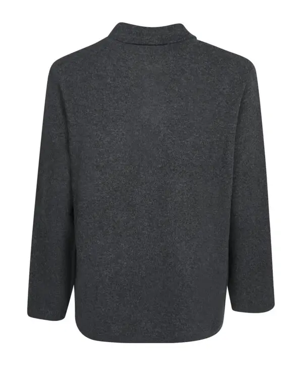 LARDINI Buttoned Patch-pocket Cardigan